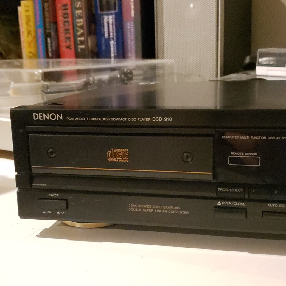 Denon DCD-910 PCM Audio Technology/compact Disc Player Made In Japan ...