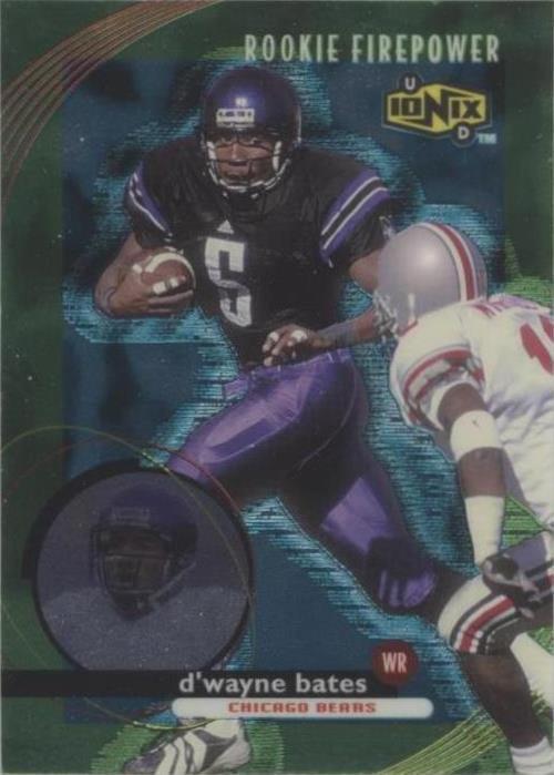 1999 UD Ionix - Rookie Firepower D'Wayne Bates #74 (RC) for sale online ...