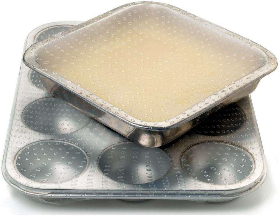 Norpro "Sili-Stretch" Square Silicone Bowl Covers (Set of 2) | eBay