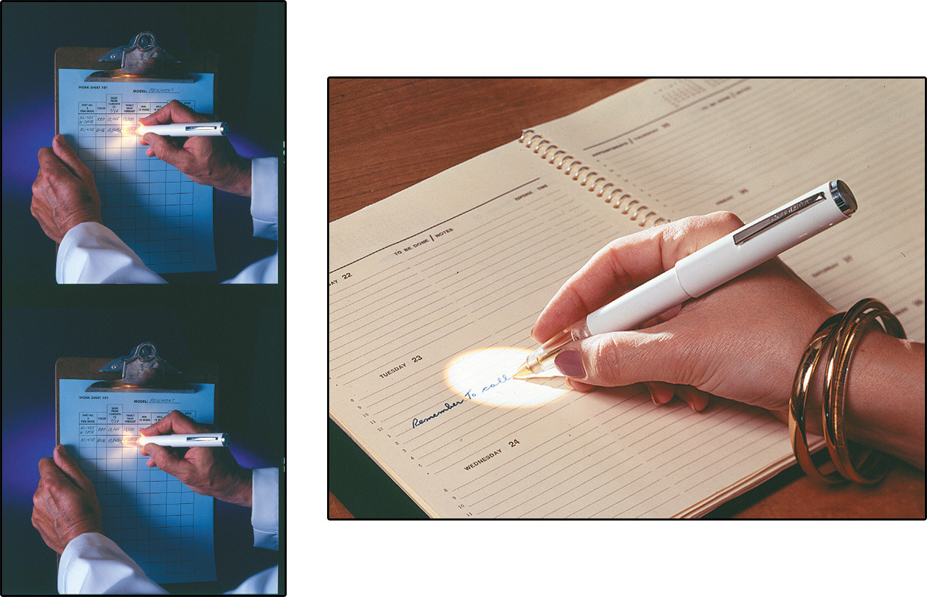 Pen With A Light, LED Lighted Nitewriter Pen Illuminated Pen Made in ...