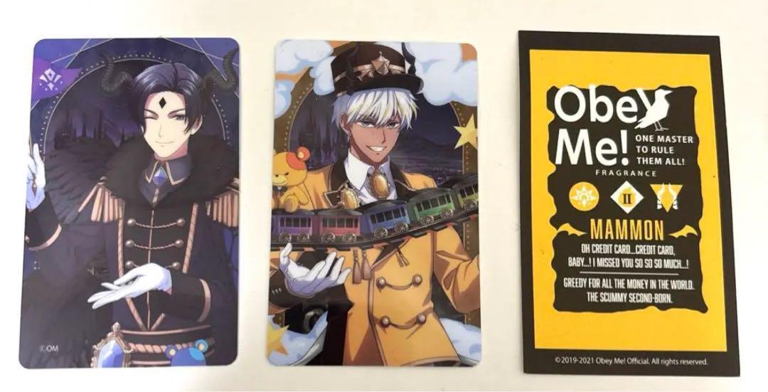 Obey Me Lucifer & Mammon Card Set - Voice Expired - Collectible Cards ...