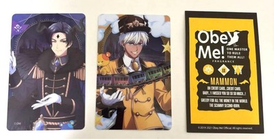 Obey Me Lucifer & Mammon Card Set - Voice Expired - Collectible Cards ...