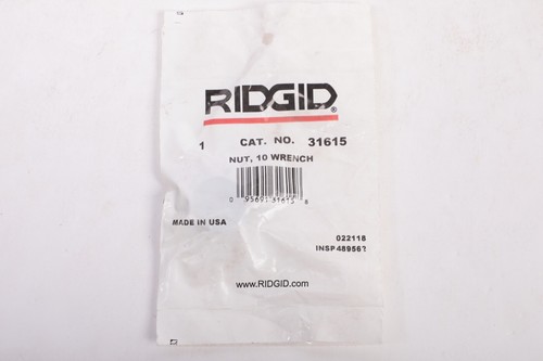 Lot Of 10 Ridgid 31615, 10 Wrench Nut | eBay