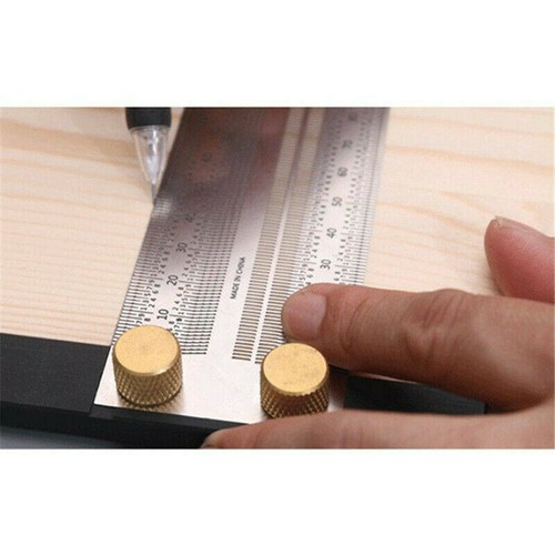 Ultra Precision Marking T-Type Ruler Woodworking Measuring Tool ...