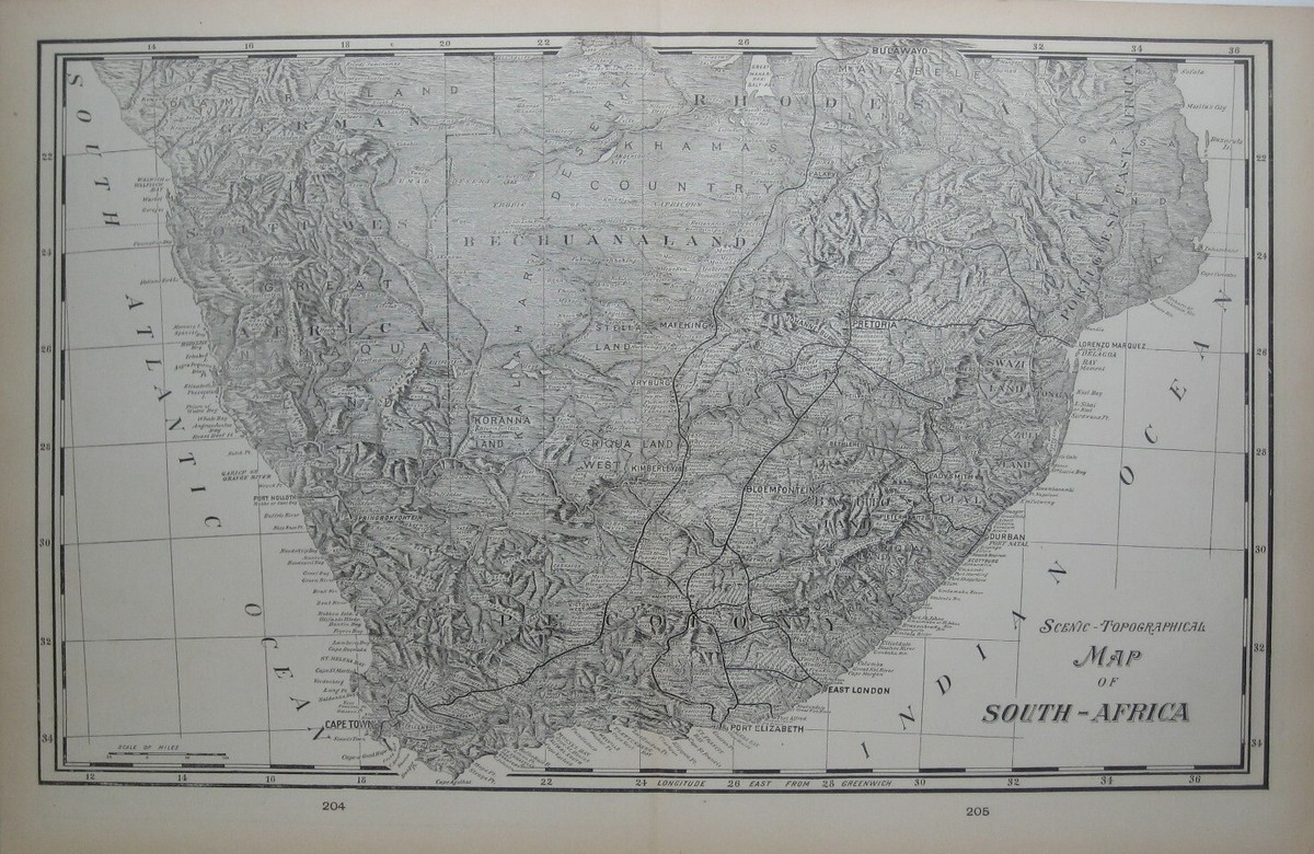 Topographic Maps South Africa South Africa, Topo 1:50K NGI, 99,00