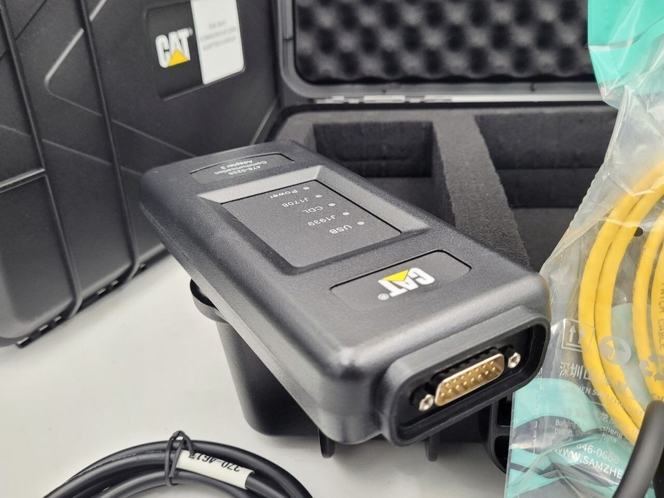 2025 Cat ET4 Full Kit Cables Diagnostic Adapter Scanner Tool Perkins 4 ...