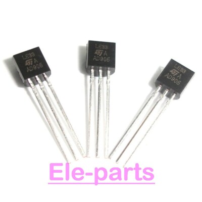 10 PCS LE33A TO-92 LE33ACZ LE33 Very low drop voltage regulator ...