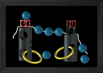 3D Abstract Art 12 Framed Wall Art Poster Canvas Print Picture | eBay UK