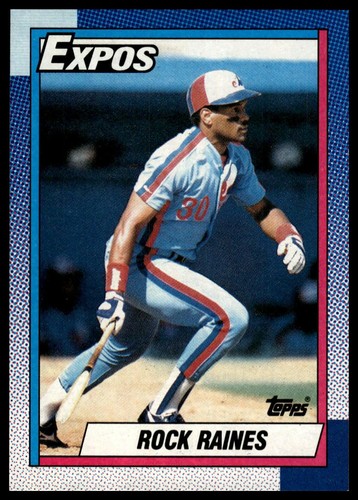 1990 Topps #180 Rock Raines | eBay