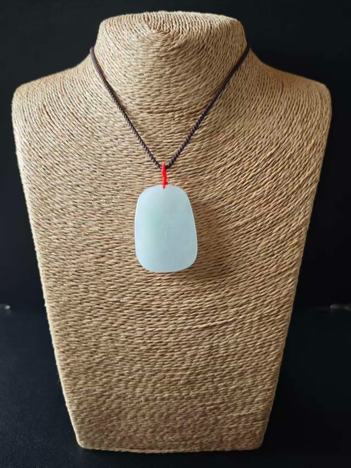 Natural Burmese Jade Buddha Pendant and Necklace | eBay