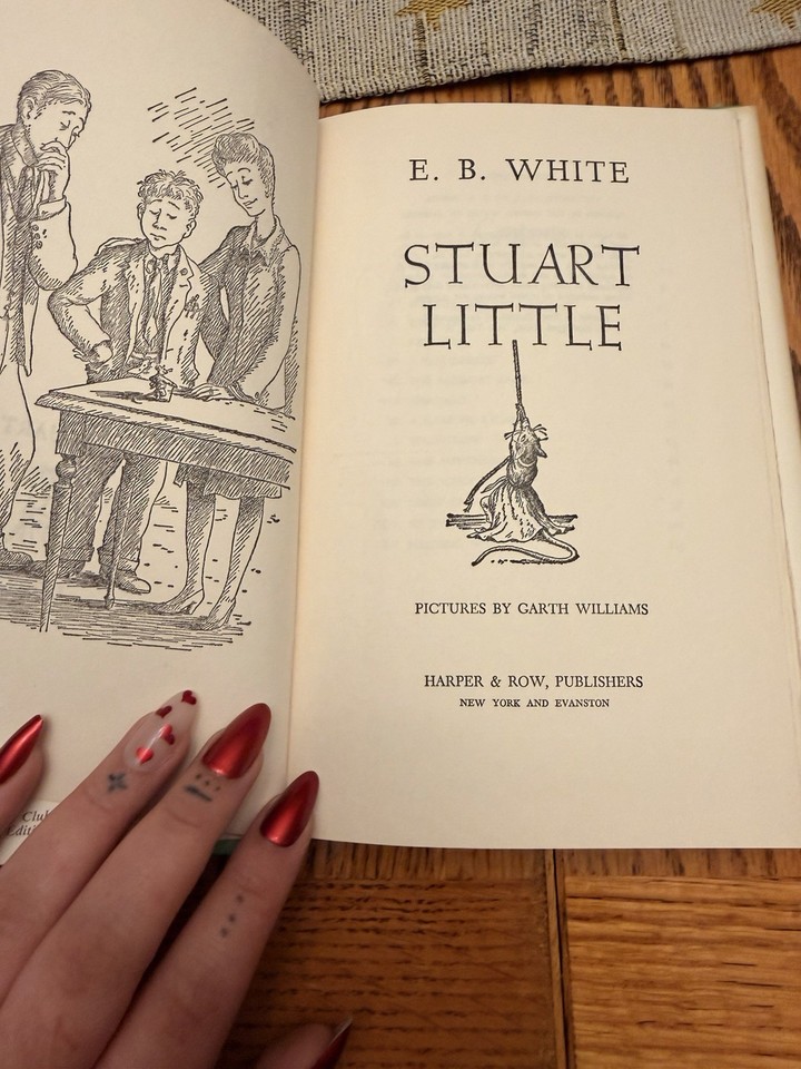 Stuart Little by E.B. White – Book Club Edition – Vintage 1945 ...