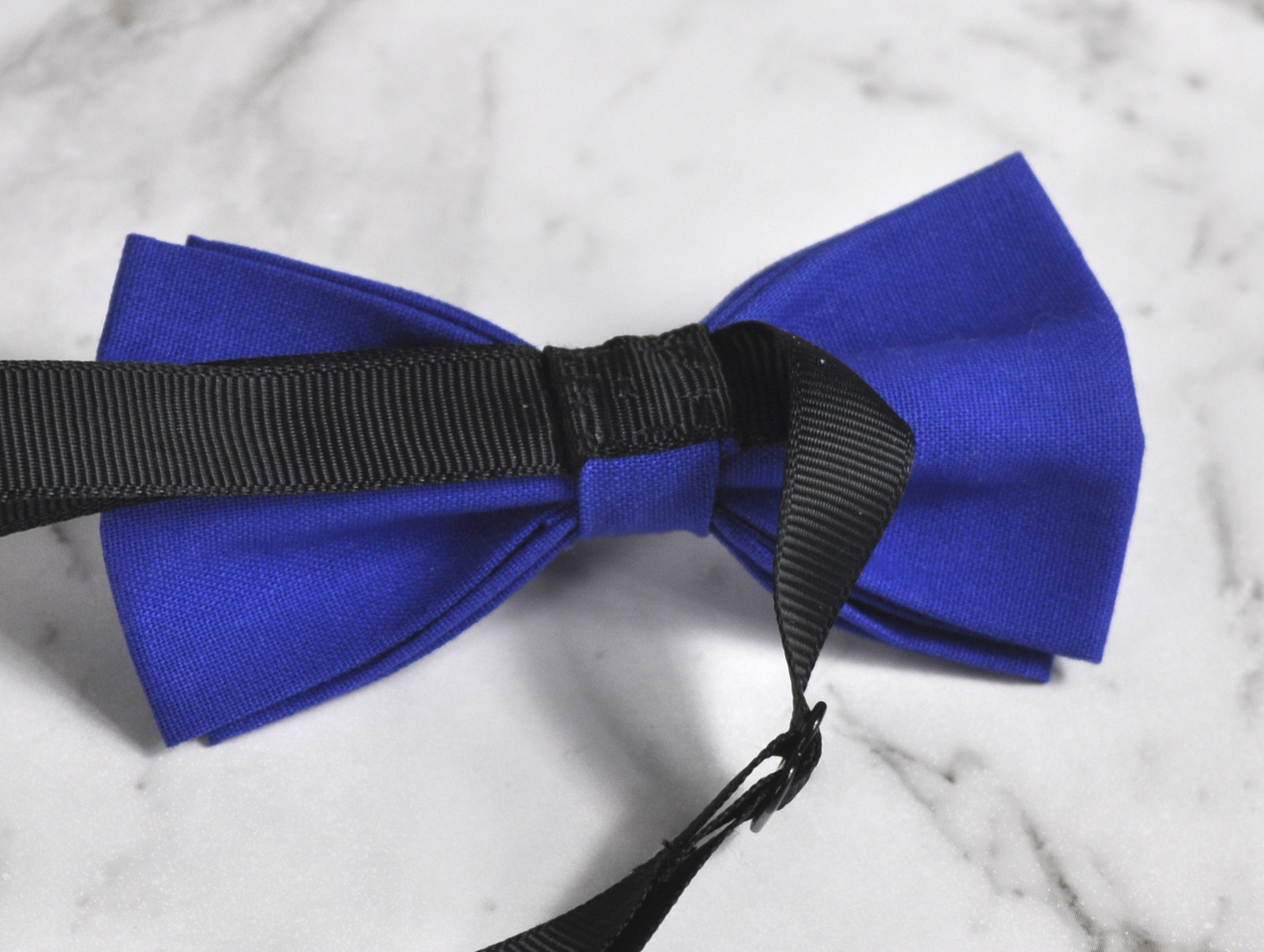 Boy Kids Baby 100% Cotton Royal Blue Indigo Bow Tie Bowtie Wedding 1-6 ...