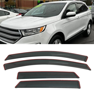 IN-CHANNEL Smoke Window Visors Sun Vent Rain Guard Fit for 2015-2024 ...