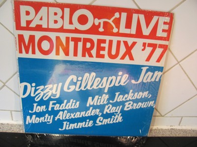 PABLO LIVE MONTREUX 77-Dizzy Gillespie Jam LP PABLO LABEL W/BROWN,SMITH ...