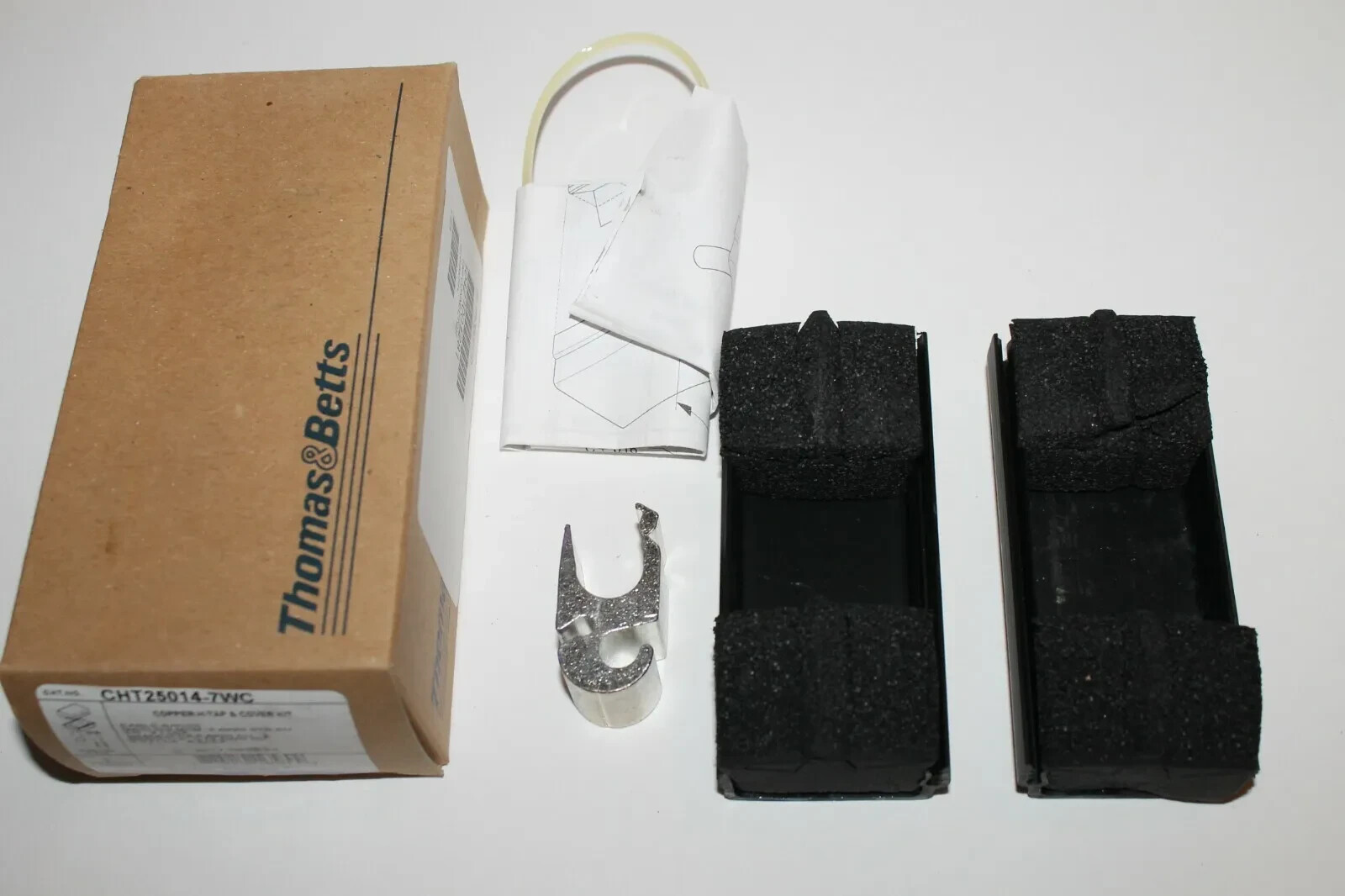 5PCS THOMAS & BETTS CHT25014-7WC COPPER H-TAP & COVER KIT | eBay