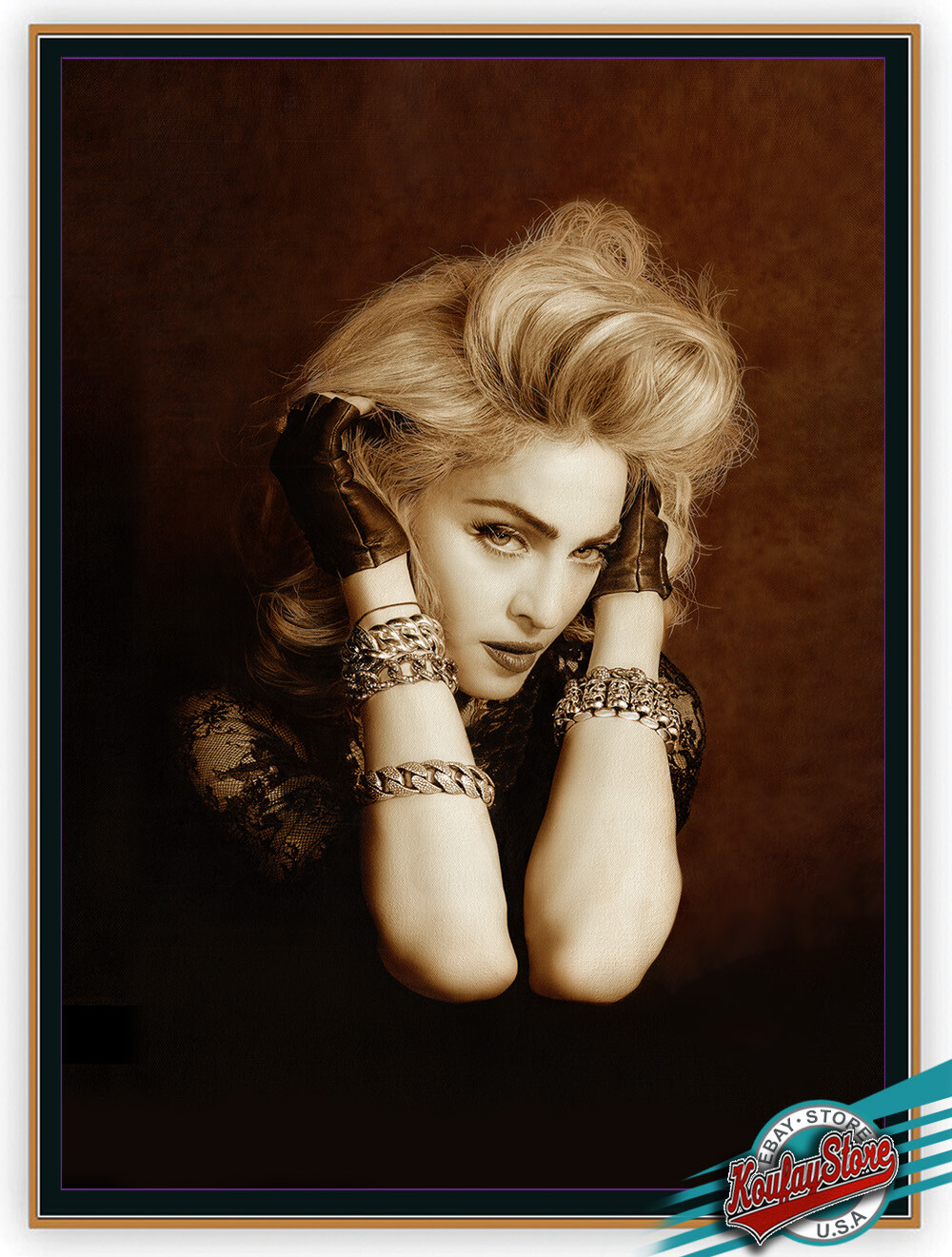 💋 Madonna - Queen of Pop - 1st.Edition Enhanced Giclee by KOUFAY on ...