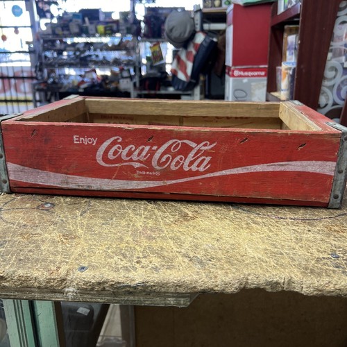 Vintage Rare 1979 Coca Cola Wood Crate Chattanooga Red Case Box Coke ...