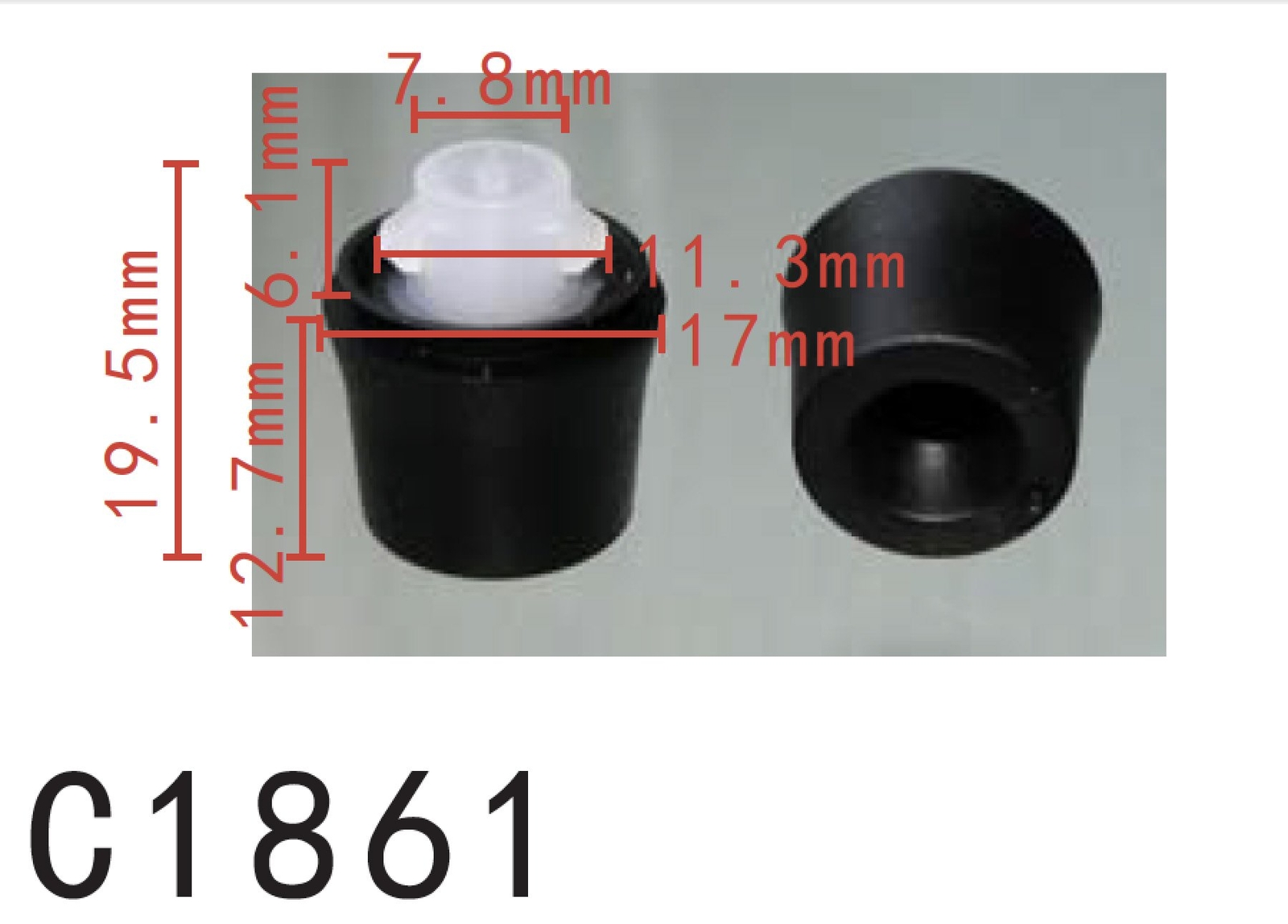 20pcs Front Door Rubber Bumper Cushion For Toyota 90541-09069 ...