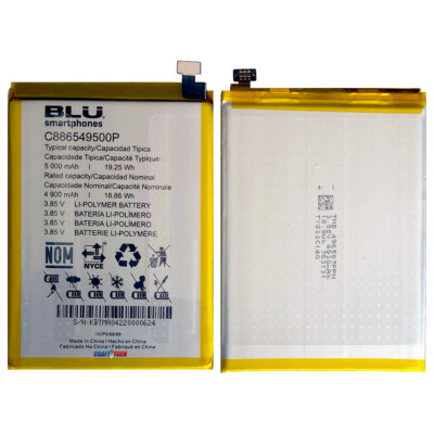 BLU F91 5G F0030UU Original OEM BLU Battery C886549500P 5000mAh 19.25Wh ...