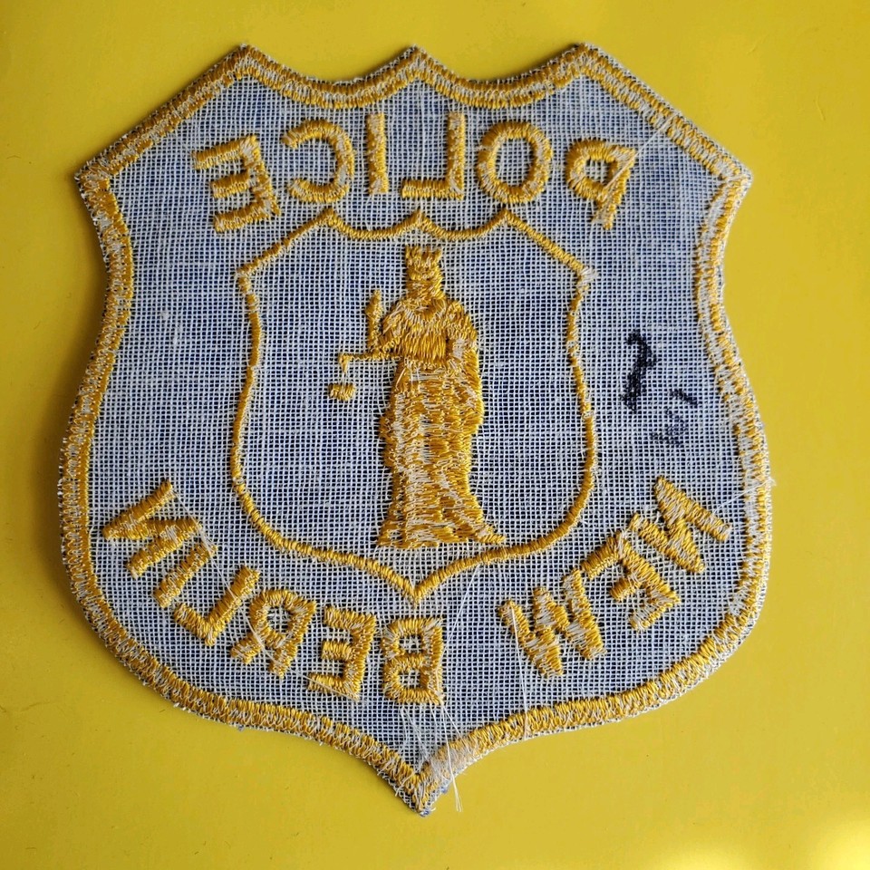 New Berlin Police Department Patch (WISCONSIN) - New | eBay
