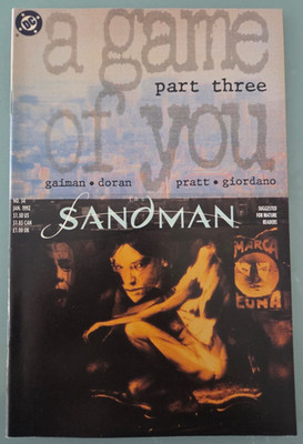 SANDMAN #34 (1992) VERTIGO DC COMICS A GAME OF YOU Part 3 NEIL GAIMAN ...