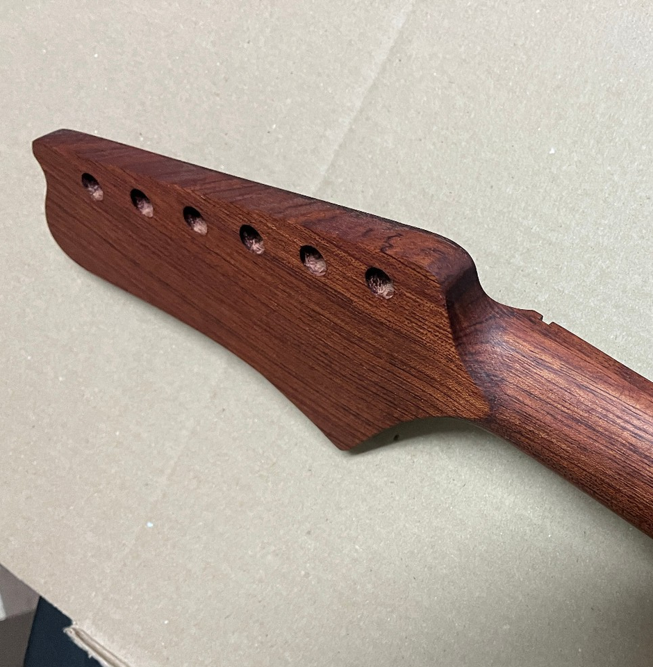 All African Bubinga custom electric guitar neck fits stratocaster | eBay