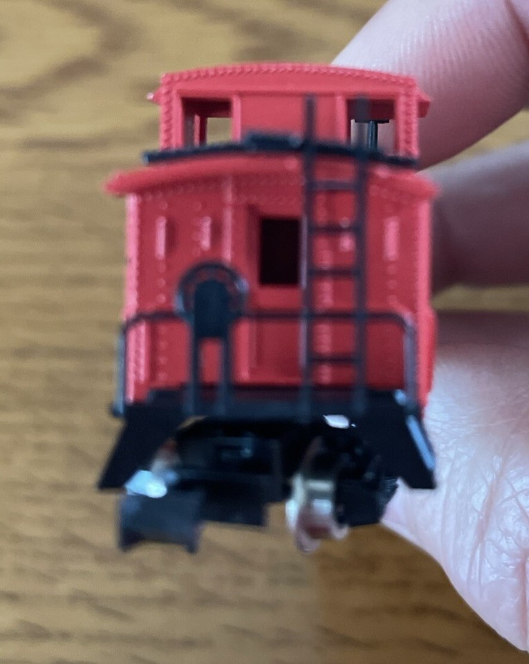 Atlas 2274 Transfer Cupola Caboose 1885 N Scale Model Train Car Caboose ...