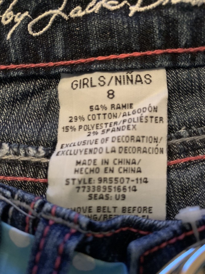 NEW ORIGINAL BOBBY JACK BRAND MONKEY DENIM JEAN BERMUDA SHORTS CAPRI ...