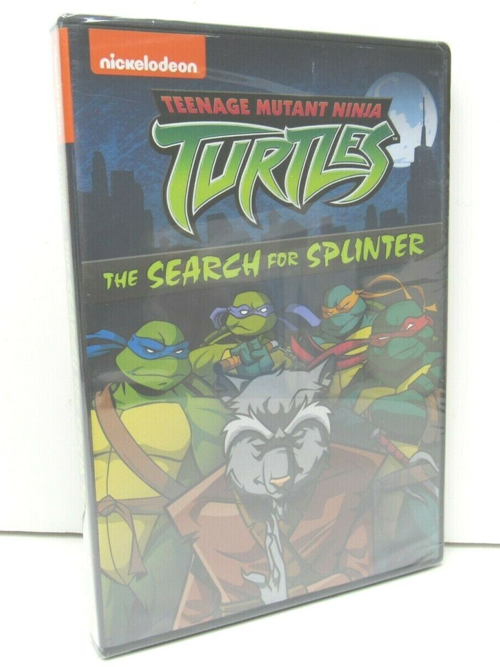 Teenage Mutant Ninja Turtles Search For Splinter DVD Michelangelo ...