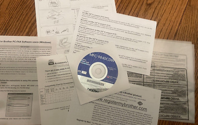Brother Laser Printer Driver Install CD Rom MFC-9840CDW MAC OS X 10.2.4 ...