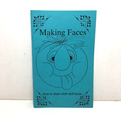 Making Faces by Virginia Robertson how to draw cloth doll faces ...