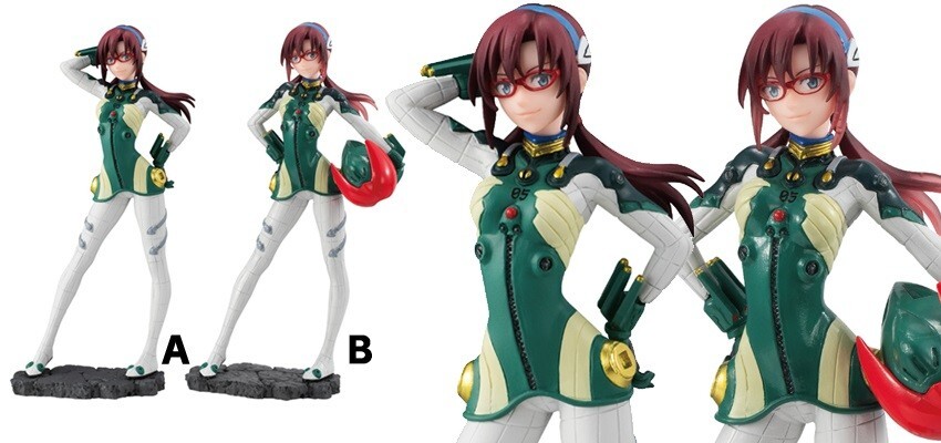Bandai Evangelion Gasha Portraits PREMIUM Figure Mari Makinami ...
