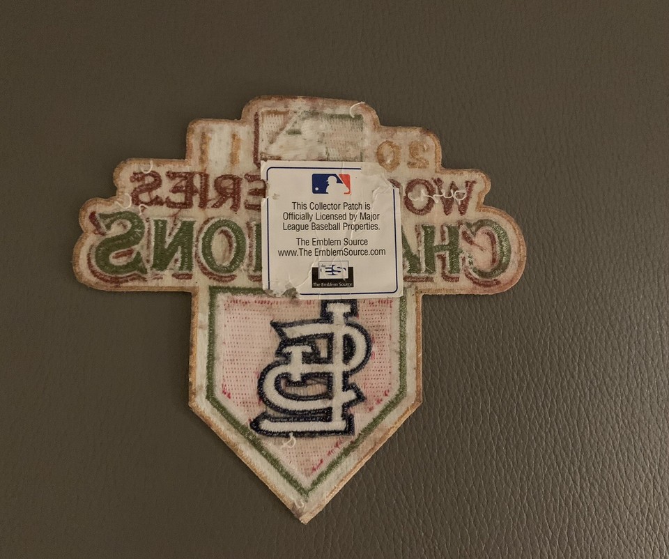 2011 MLB World Series St Louis Cardinals Champions Logo Jersey Patch ...