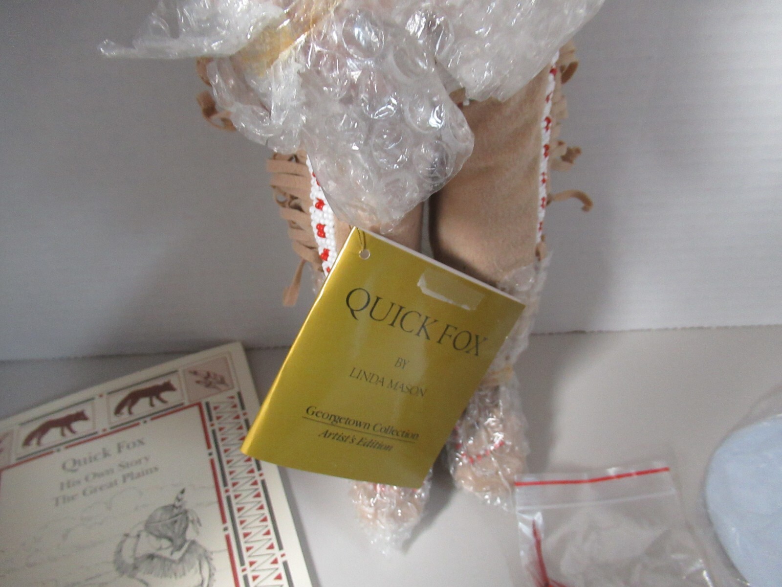 Georgetown Collection 1993 Quick Fox Native Boy Porcelain DollBY Linda Mason NEw | eBay