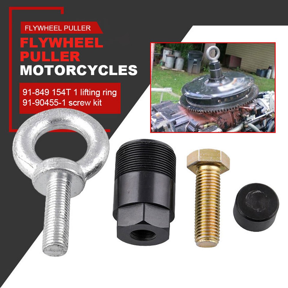 Lift Ring Alloy Lifting Eye 91-90455-1 Flywheel Removal Kit for Mercury ...