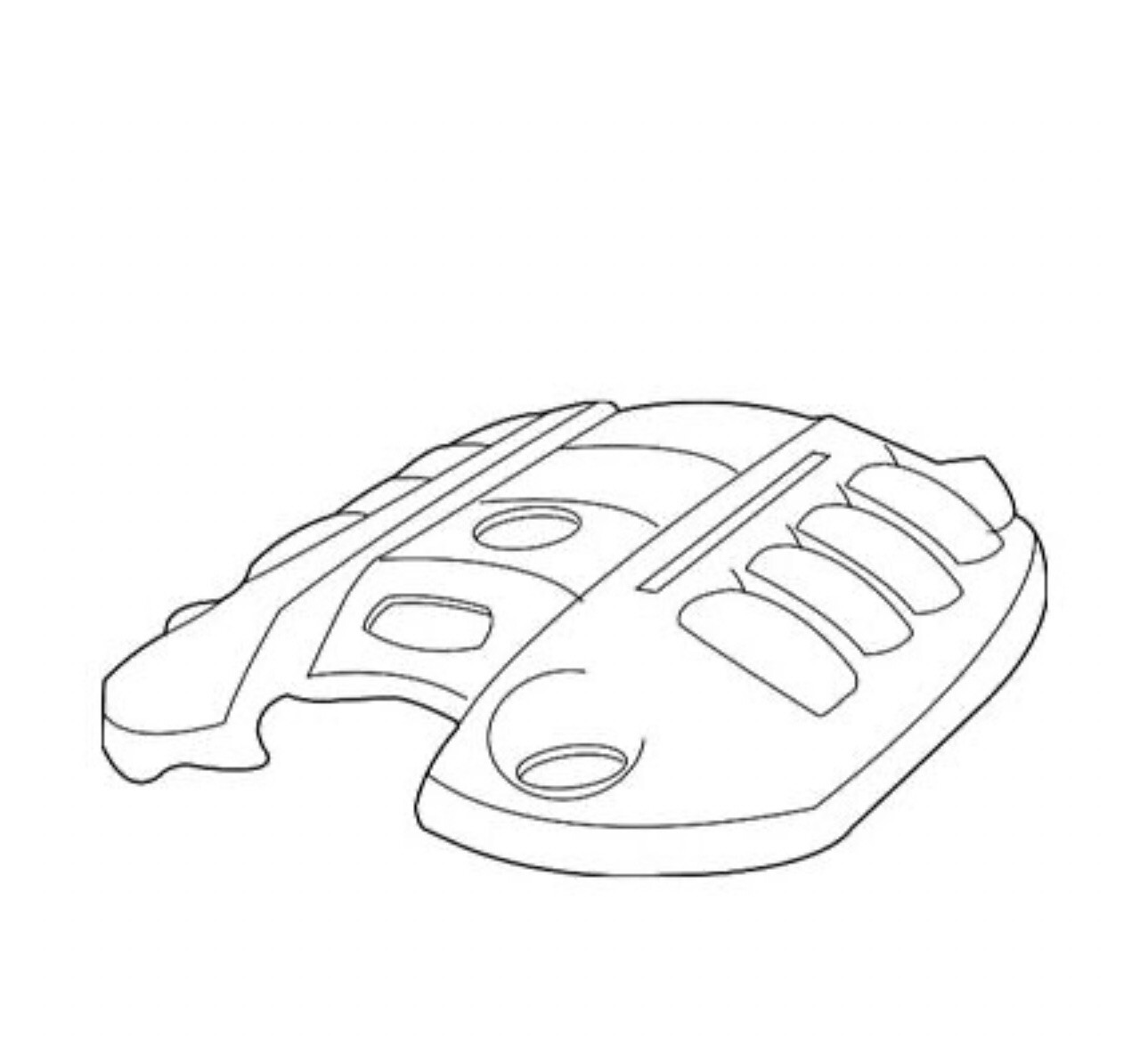 2008-2009 Pontiac G8 GT GXP L76 LS2 LS3 Genuine Engine Cover | 92068791 ...