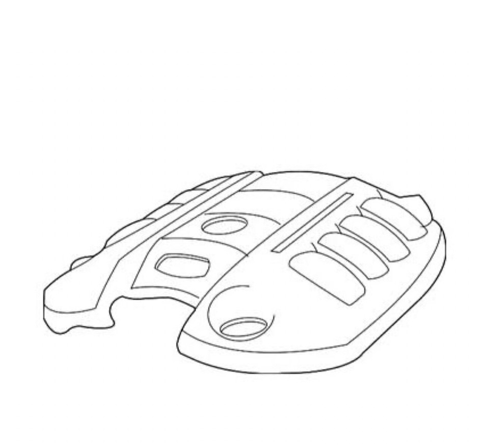 2008-2009 Pontiac G8 GT GXP L76 LS2 LS3 Genuine Engine Cover | 92068791 ...