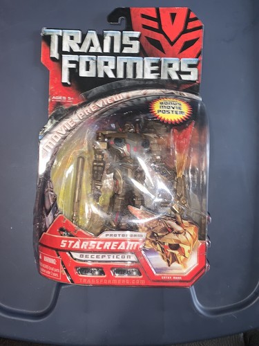 Transformers Movie 2007 Protoform Starscream Deluxe Class Movie Preview ...