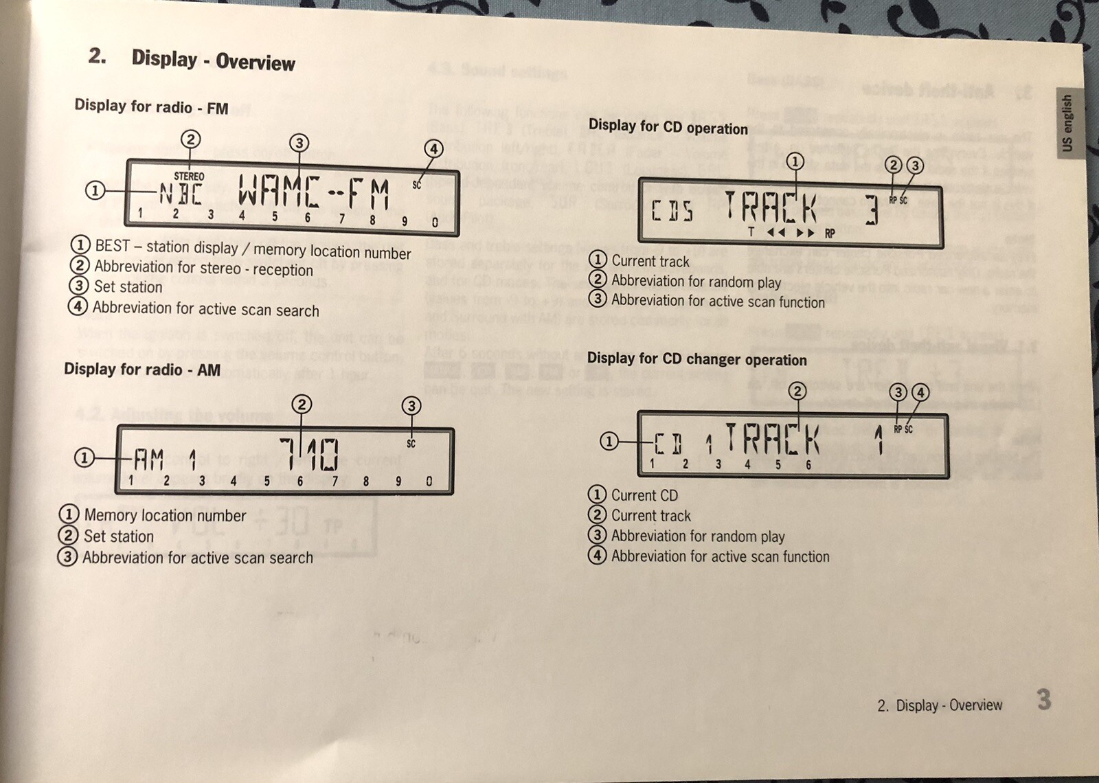 2003-2006 PORSCHE CAYENNE CDR 23 OWNERS MANUAL + QUICK REFERENCE GUIDE ...