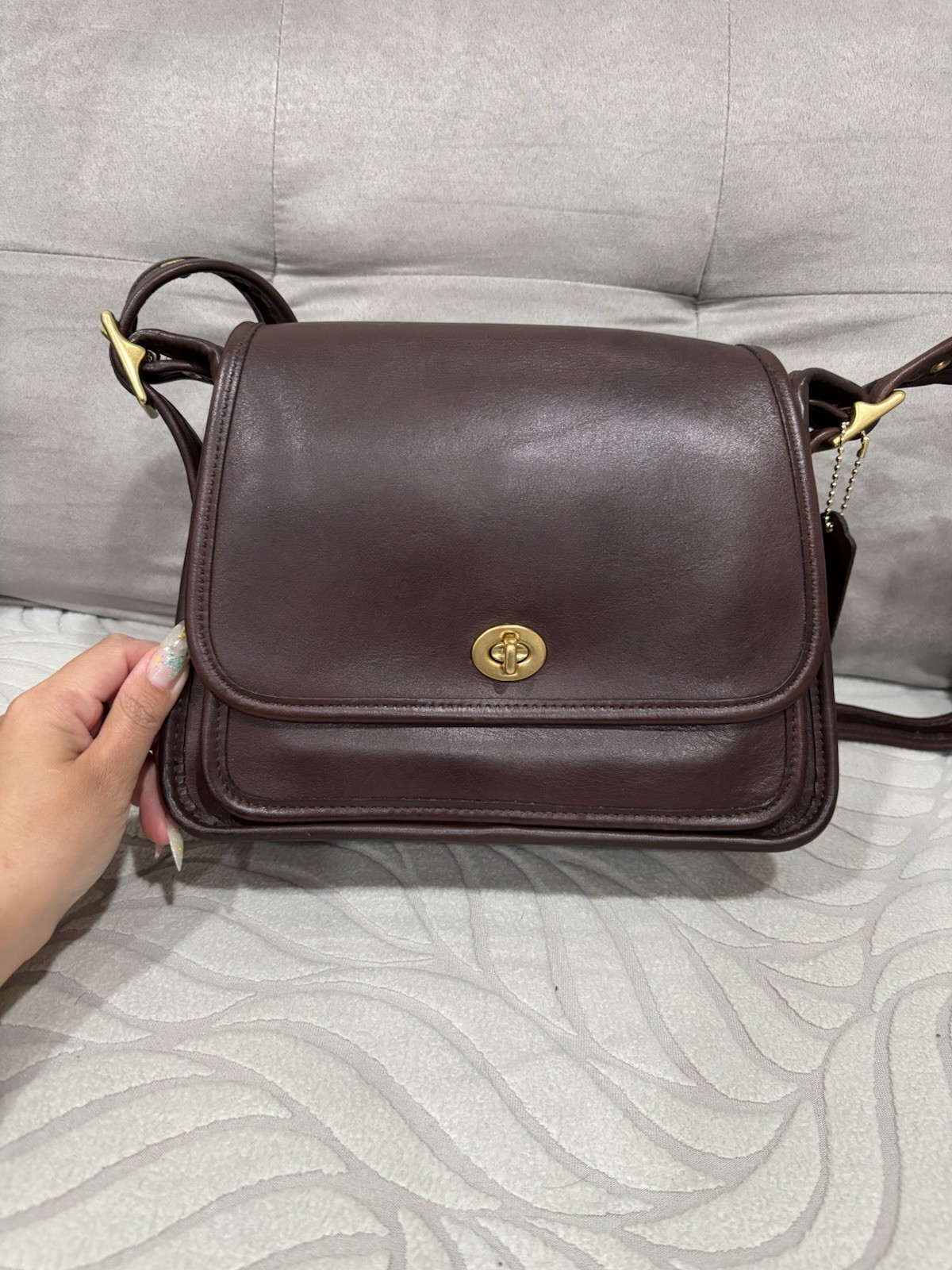 Vintage Coach #9061 Rambler Legacy Authenticated Maho… - Gem