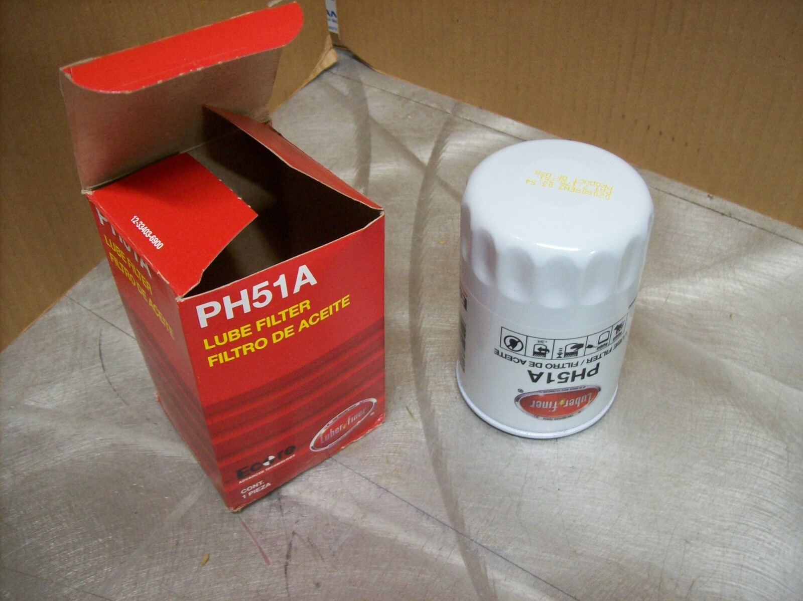 LUBERFINER PH51A - cross reference oil filters | oilfilter ...