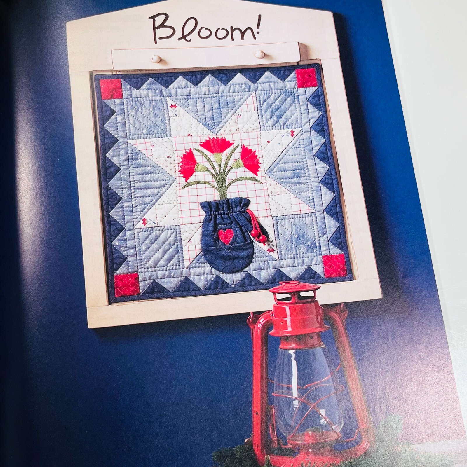 A Year of Flower Blocks by Jodi Warner, 12 Seasonal Mini Quilts, 2007 ...