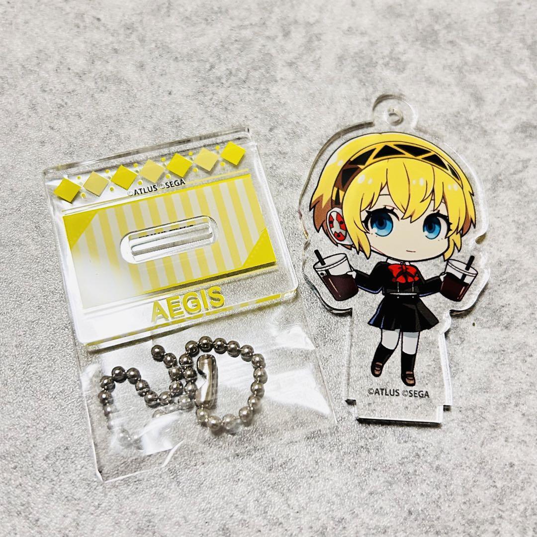 PERSONA 3 RELOAD Aegis Acrylic Stand Keychain Animax Cafe Limited from ...