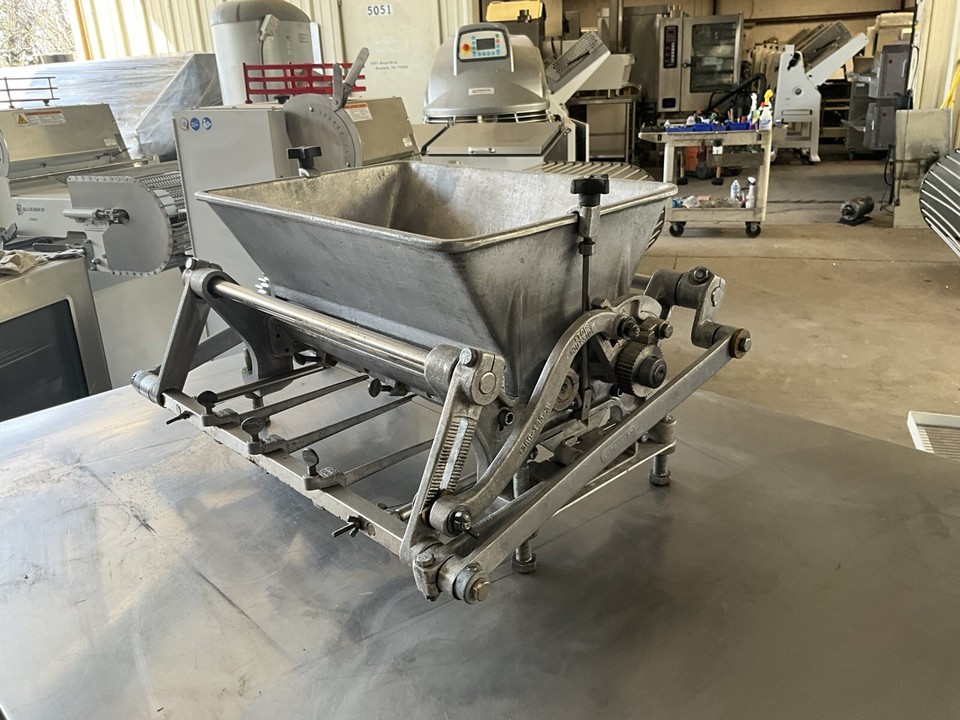 Used RHODES Kook-E-King manual Cookie Dough Cutter Depositor Machine ...