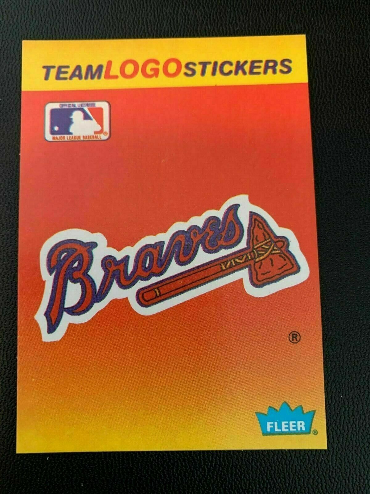 1991 Fleer Baseball Stickers Team Logo - (See Below For Description) | eBay