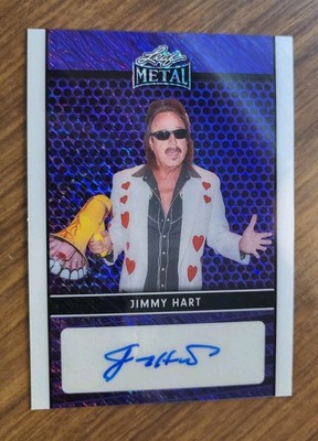 2024 Leaf Metal Jimmy Hart Auto Autograph Purple #4/7 | eBay
