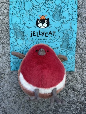 Jellycat Plum Robin - Rare and SOLD OUT - Free shipping in hand - With ...