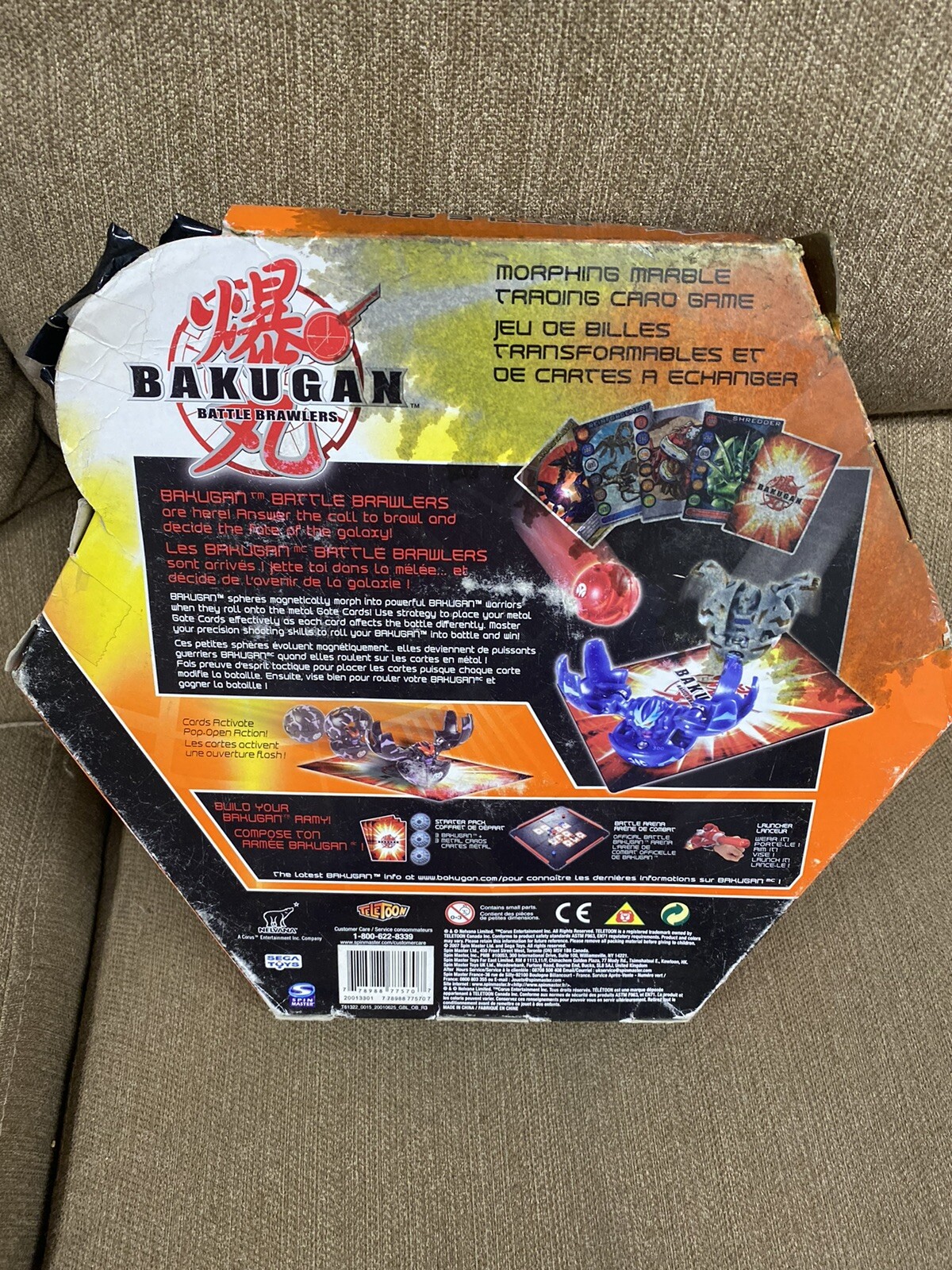 New BAKUGAN Original 6-PACK Battle Pack Coffret Combat 2007 (Damaged ...