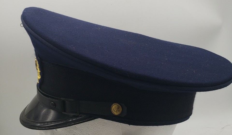 East German Navy Volksmarine Nco Visor Cap Hat DDR NVA Original | eBay