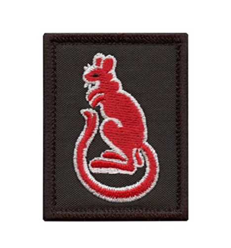 British Army 7th Armored Brigade Desert Rats Patch Jerboa WW2 Military ...